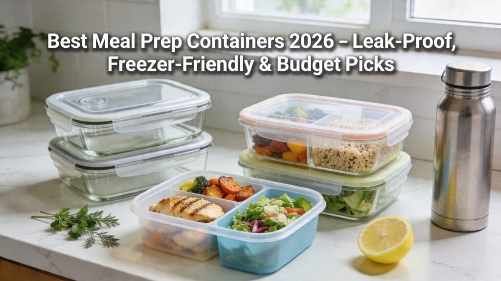 Meal Prep Containers for Smarter Weekly Prep